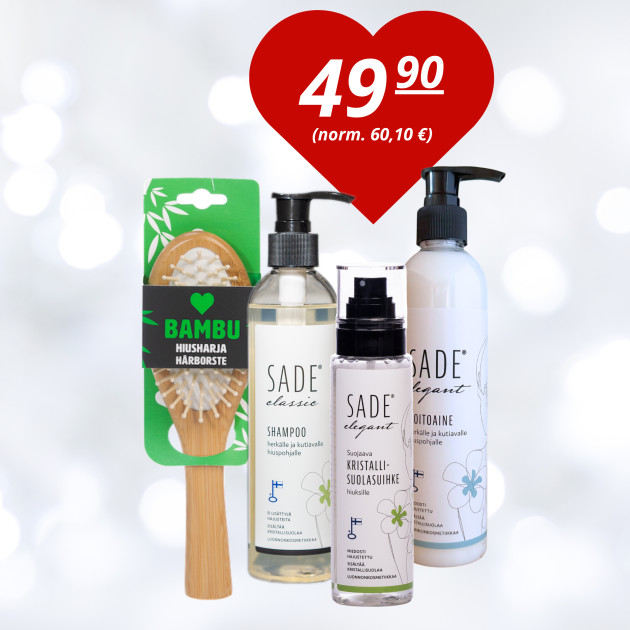 Sensitive, dry and itchy scalp care gift set – Tuisa Oy