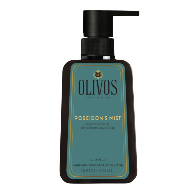 Olivos nestemäinen pioni oliiviöljysaippua 500 ml – Tuisa Oy