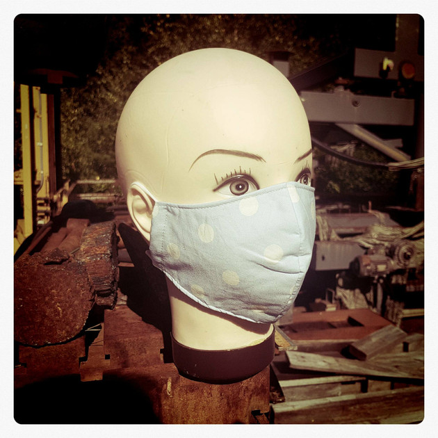 Mask from Fabric, cotton decoration mask, with inside pocket - Bard ...