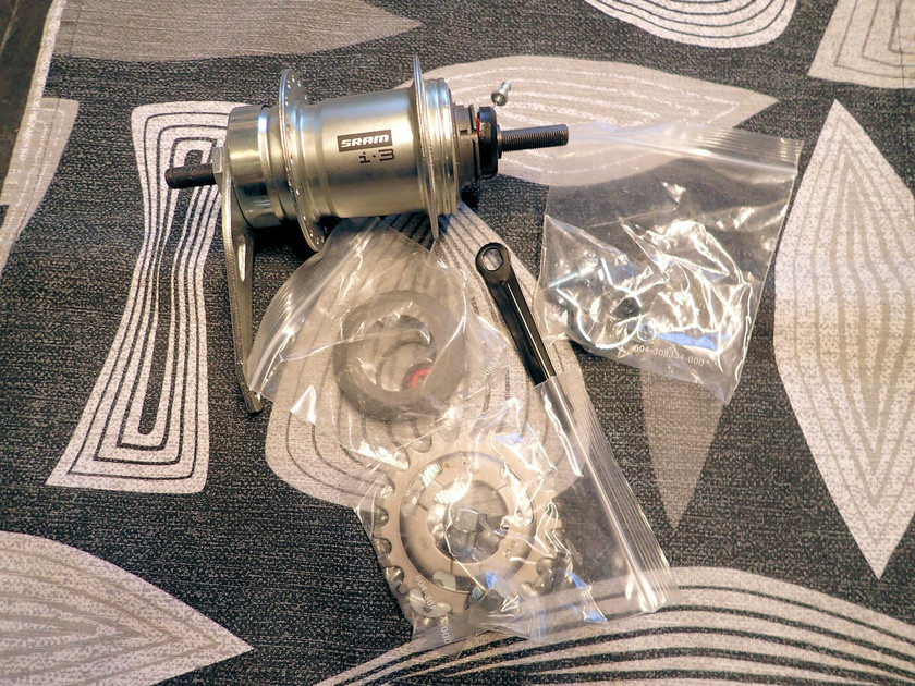 StyleRide | SRAM I-3 W/COASTER BRAKE 36H 178 MM – StyleRide Verkkokauppa