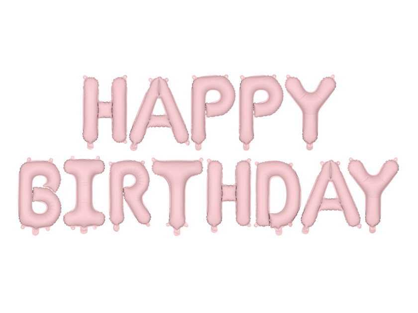 Folioilmapallo Happy Birthday 340x35cm – hirnuinen.fi