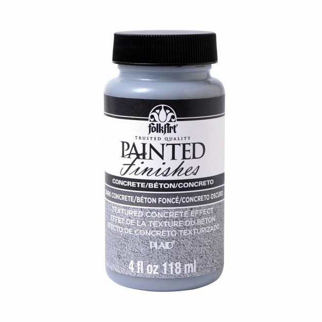 Betonimaali - Folkart Painted Finishes Dark Concrete 118ml ...