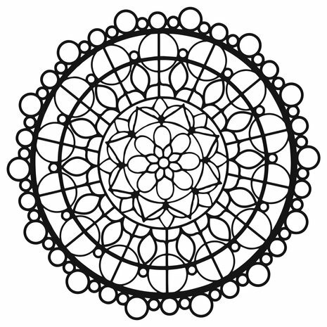 Mandala sapluuna - The Crafter's Workshop Beaded Mandala ...