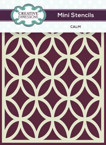Mini sapluuna - Creative Expressions Mini Stencils Calm ...