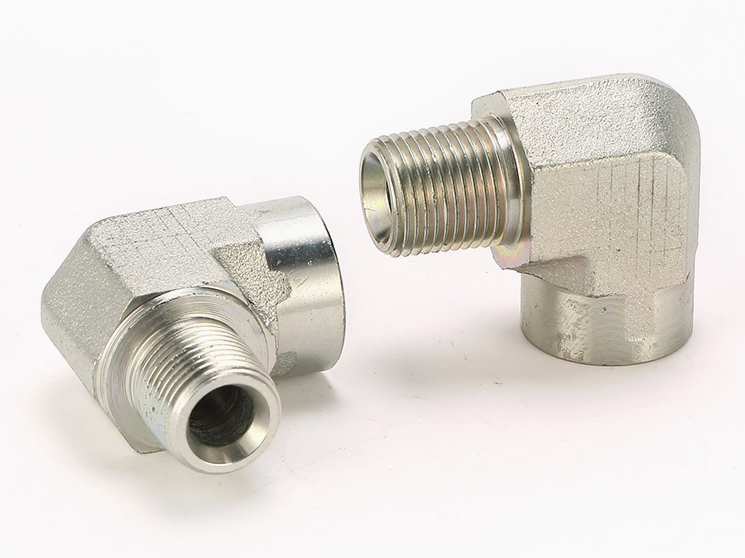 Kulmaliitin Bsp 90° uk-sk 1/4-1/4 kiinteä - EP-hydrauliikka