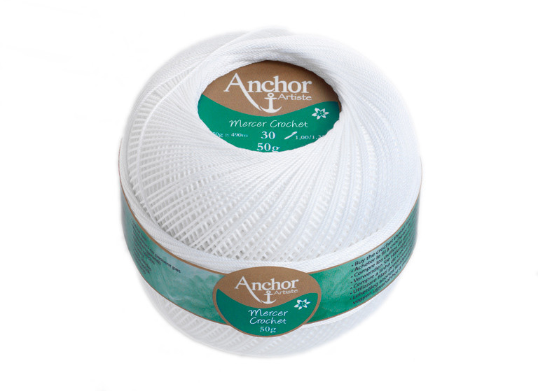 Anchor Artiste Mercer Crochet 20-40-60 - virkkauslangat – Lanka- ja ...