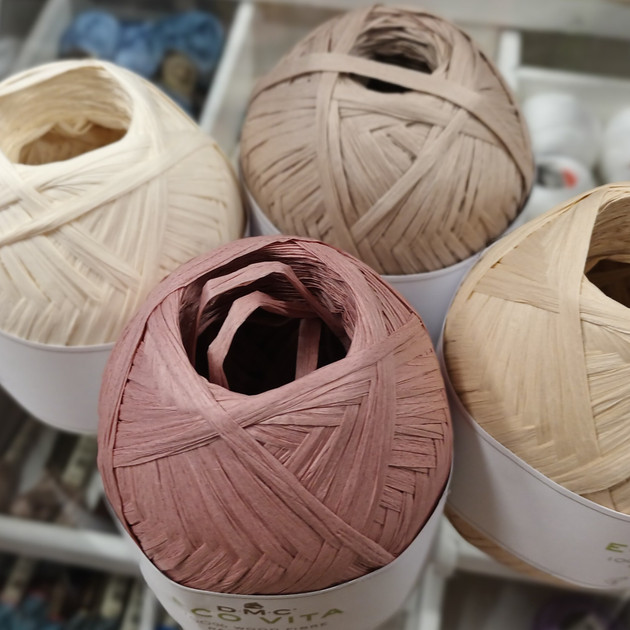 DMC Eco Vita Raffia – Lanka- ja käsityöliike Anjalin