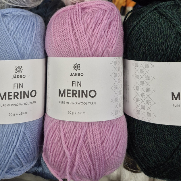 Järbo Fin Merino -merinovillalanka / vauvalanka – Lanka- ja ...
