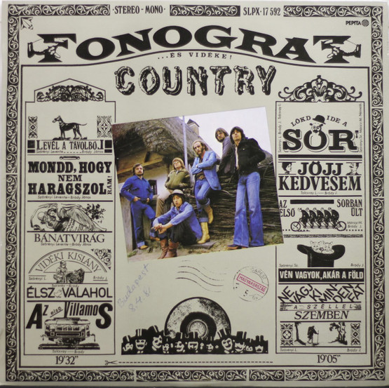 Fonográf: Country LP (Käyt) – Äänilevykauppa älppäri.fi