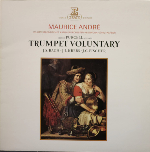Maurice André: Trumpet Voluntary LP (Käyt) – Äänilevykauppa älppäri.fi