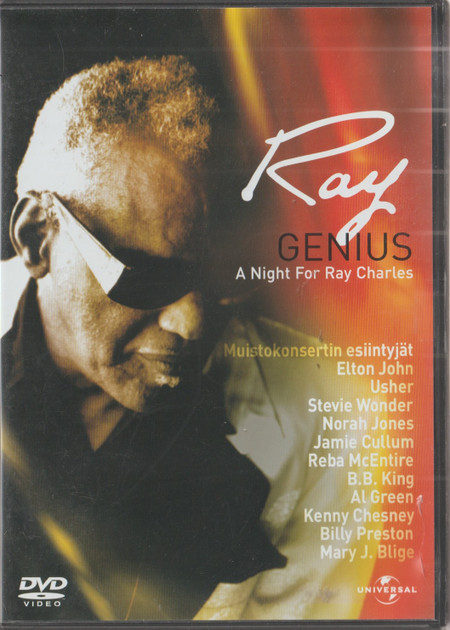 V/A: Ray Genius A Night For Ray Charles DVD (Käyt) – Äänilevykauppa ...