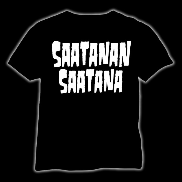 Saatanan Saatana t-shirt an ladyfit – Horror-Shop verkkokauppa