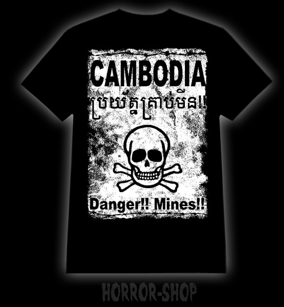 Holiday in Cambodia. You can choose regular T-shirt or Ladyfit – Horror ...