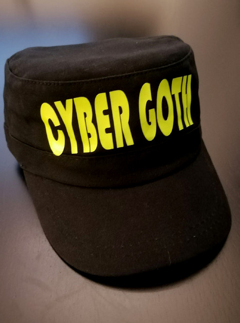 Cyber Goth army cap - Horror-Shop verkkokauppa