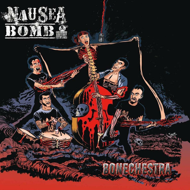 Nausea Bomb – Bonechestra (CD, new) – Horror-Shop verkkokauppa