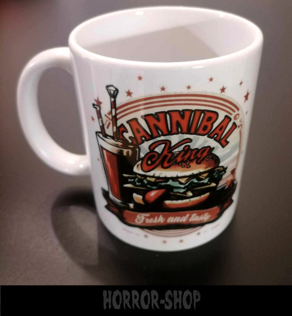 Cannibal King mug – Horror-Shop verkkokauppa