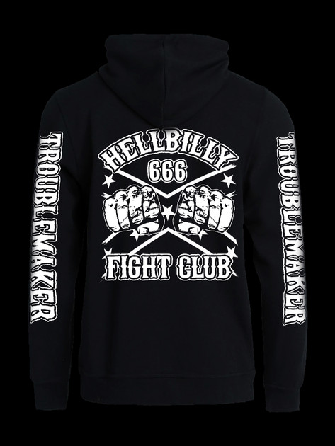 Hellbilly Fight Club with zipper – Horror-Shop verkkokauppa