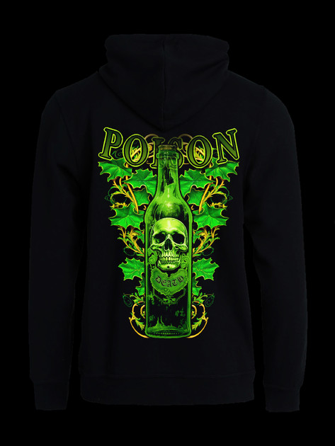 Poison -hoodie – Horror-Shop verkkokauppa