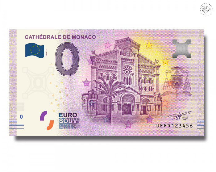 Monaco 0 € 2019 Cathédrale de Monaco UNC - Eurospecial.fi