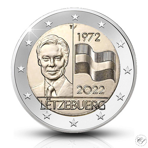 Luxemburg 2 € 2022 Lippu - Eurospecial.fi