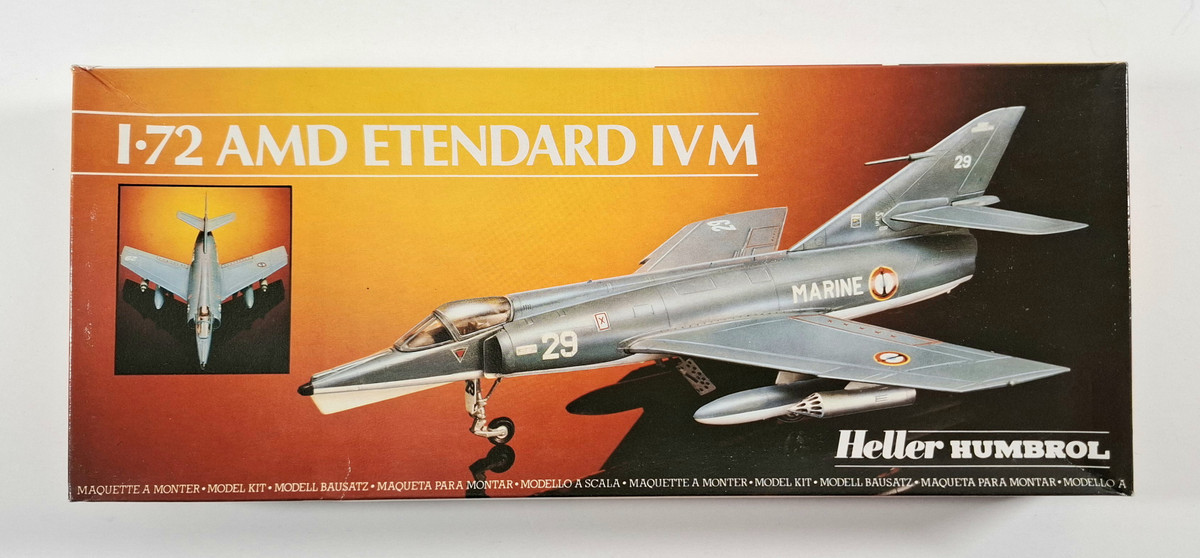 Heller/Humbrol 1/72 AMD Etendard IV M – Harrasteässä