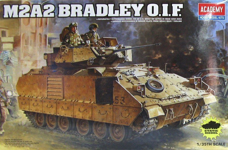 Academy 1/35 M2A2 Bradley "Iraq 2003" – Harrasteässä