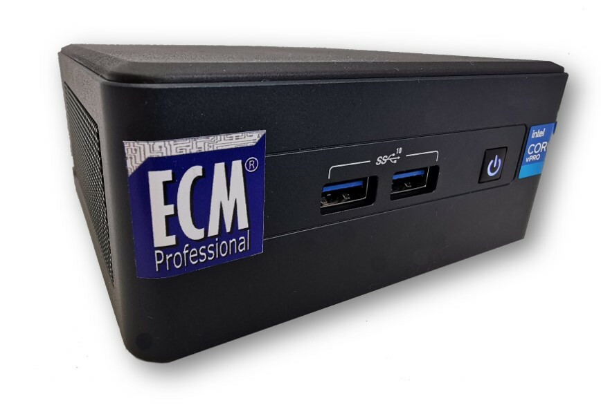 ECM Mini-Station I3-1115G4 - 8Gt - 250Gt SSD W11 Pro - Cadmandata Oy