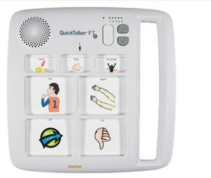 Ablenet QuickTalker FT 7 kannettava puhelaite - Cadmandata Oy