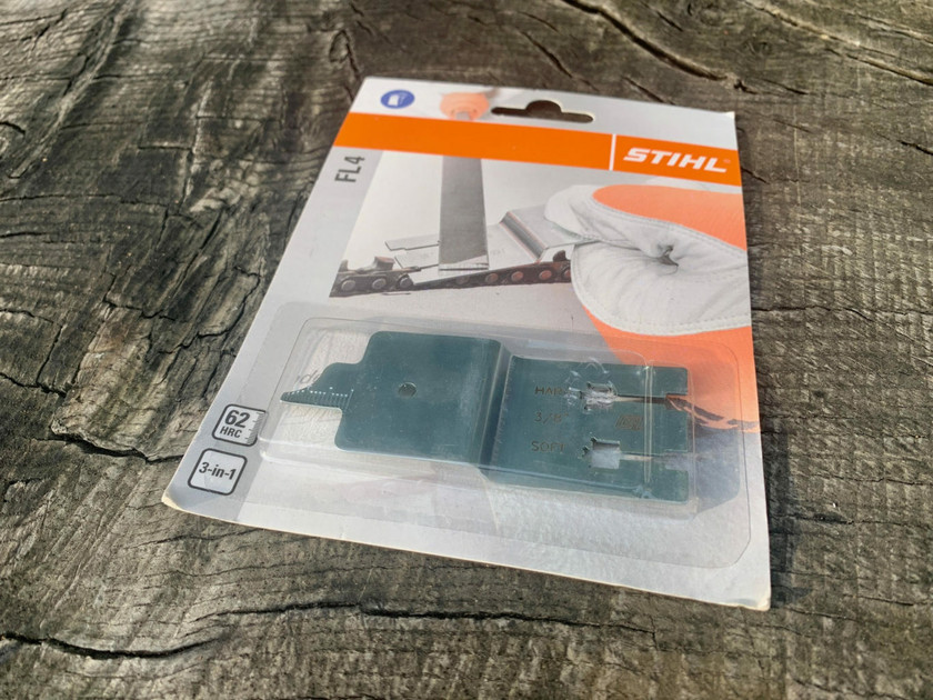 Alennuskaavio Stihl FL4. 3/8" Teräketjuille. – Puukaatu.fi