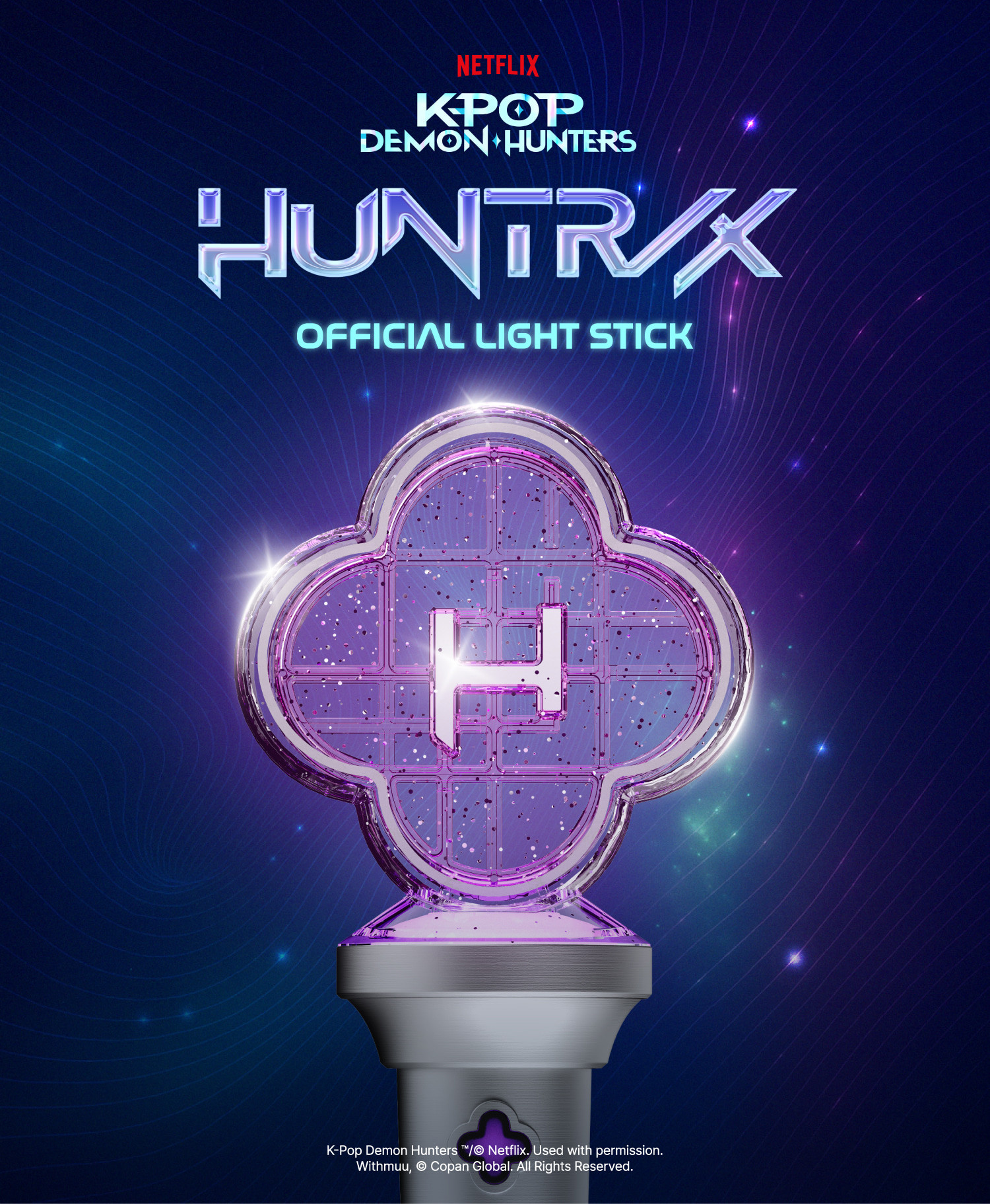 K-POP DEMON HUNTERS - HUNTRIX OFFICIAL LIGHT STICK – ONNIGOM