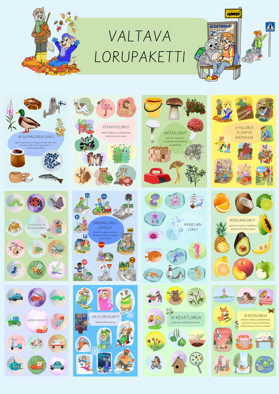 Lorukortit ja lorut | Taikanorppa