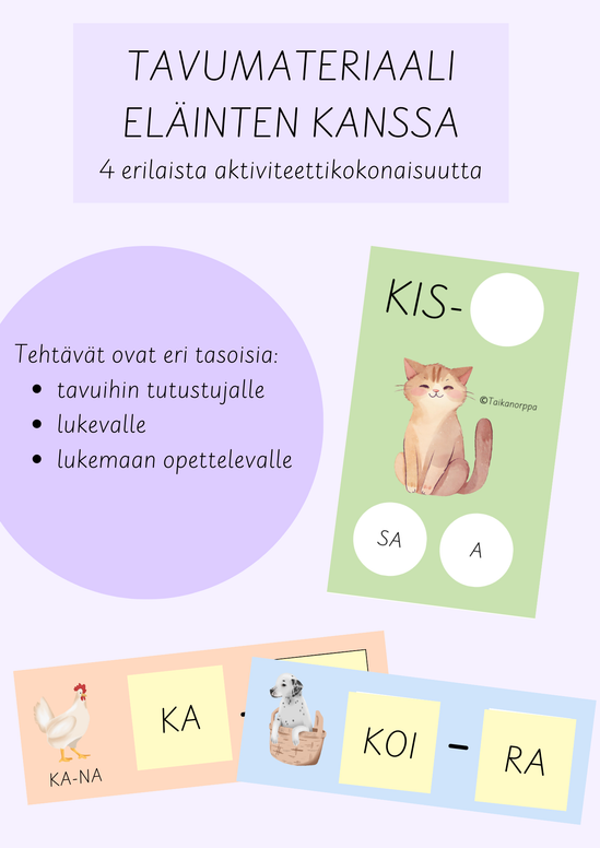 Viskari/Eskari – Taikanorppa