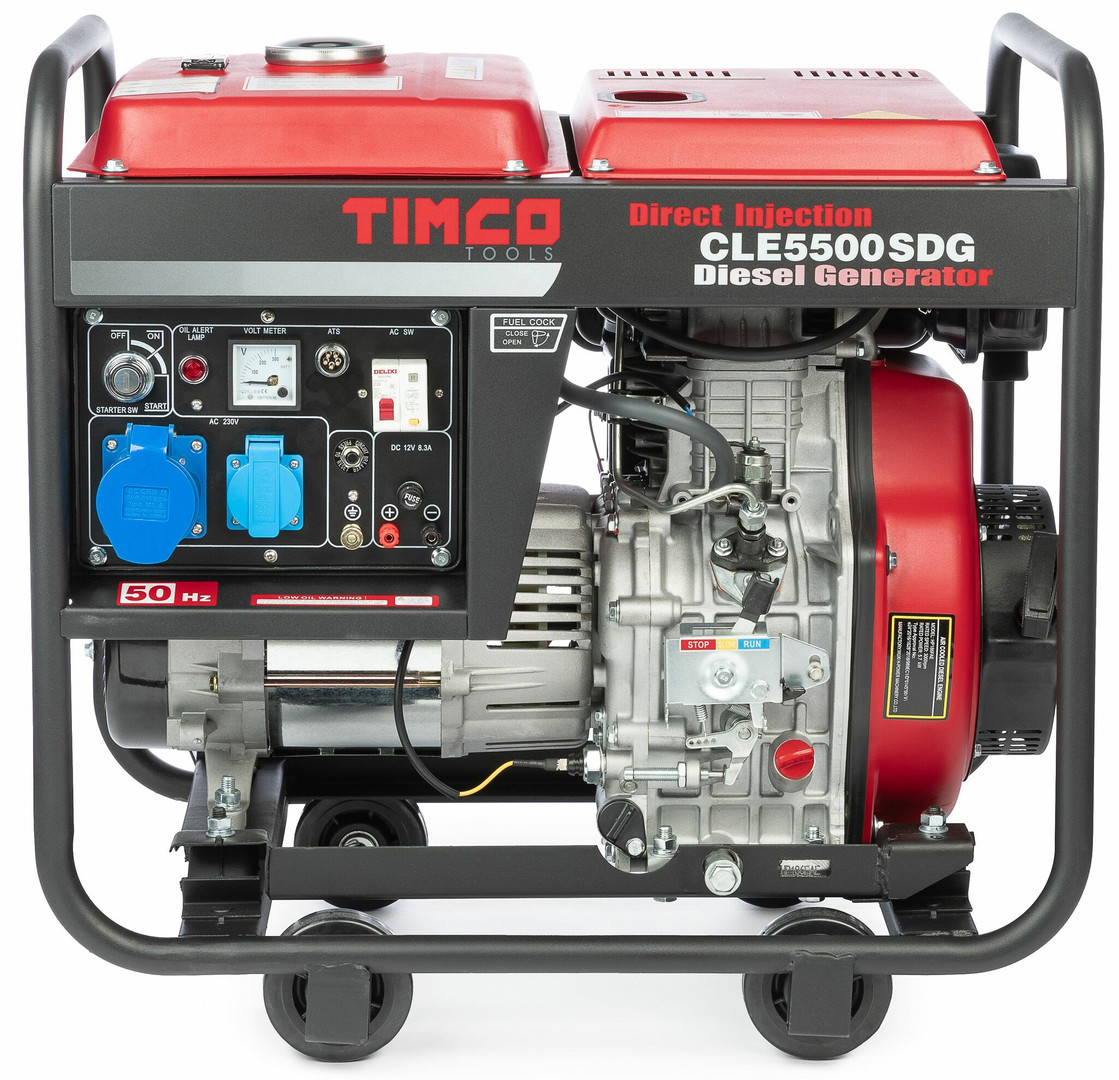 Timco CLE5500SDG, 230V diesel aggregaatti - 102151194 - X-Rauta.fi