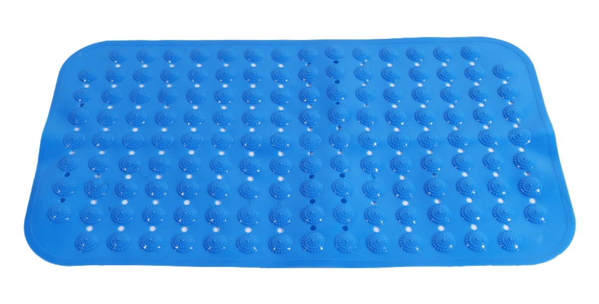 merihenkinen meriaiheinen kylpyhuone matto merisiili sininen ...