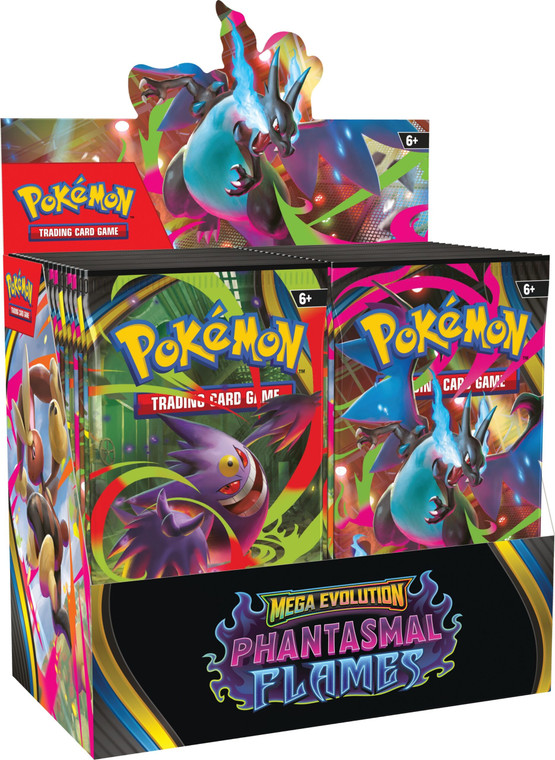 Pokémon TCG: ME2 Phantasmal Flames - Booster display box (julkaisupäivä ...