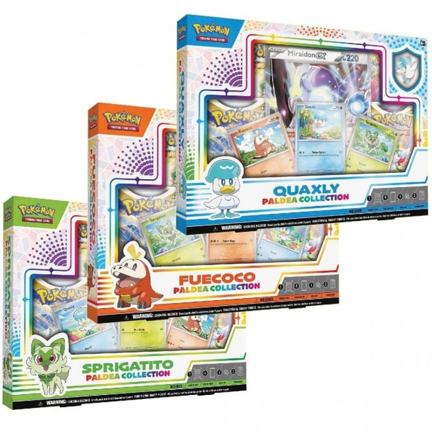 Pokémon TCG: Paldea Pin Collection (3 vaihtoehtoa) – Korttistoppi