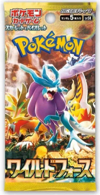 Pokémon TCG: Wild Force (SV5K) japanese - Booster – Korttistoppi
