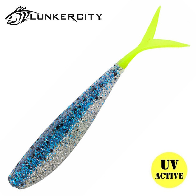 Lunker City Fat Fin-S Fish 3,5" - Jigiparatiisi