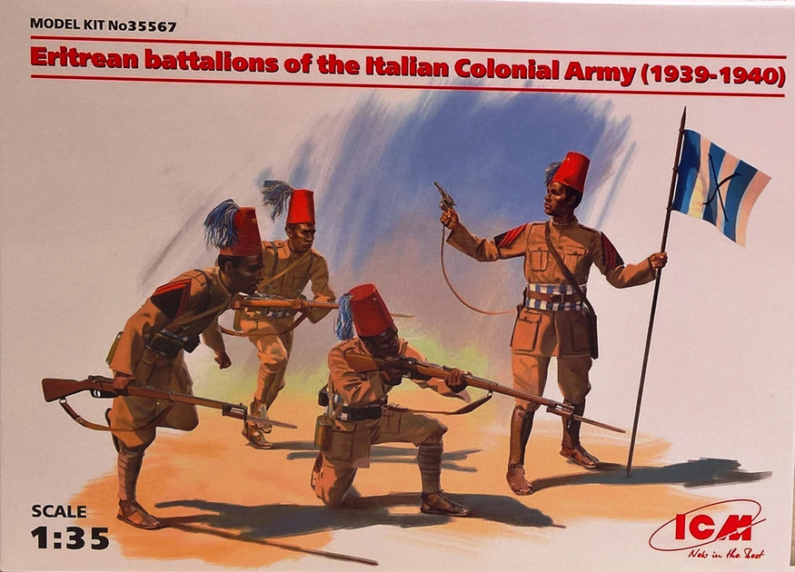 Eritrean Battalions of the Italian Colonial Army '39-'40, pienoismalli ...