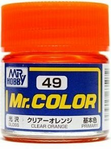 Mr.Color, Clear Orange 10ml, maali - Mallisto