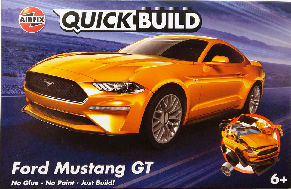 Quick Build, Ford Mustang GT, pienoismalli, rakennussarja - Mallisto