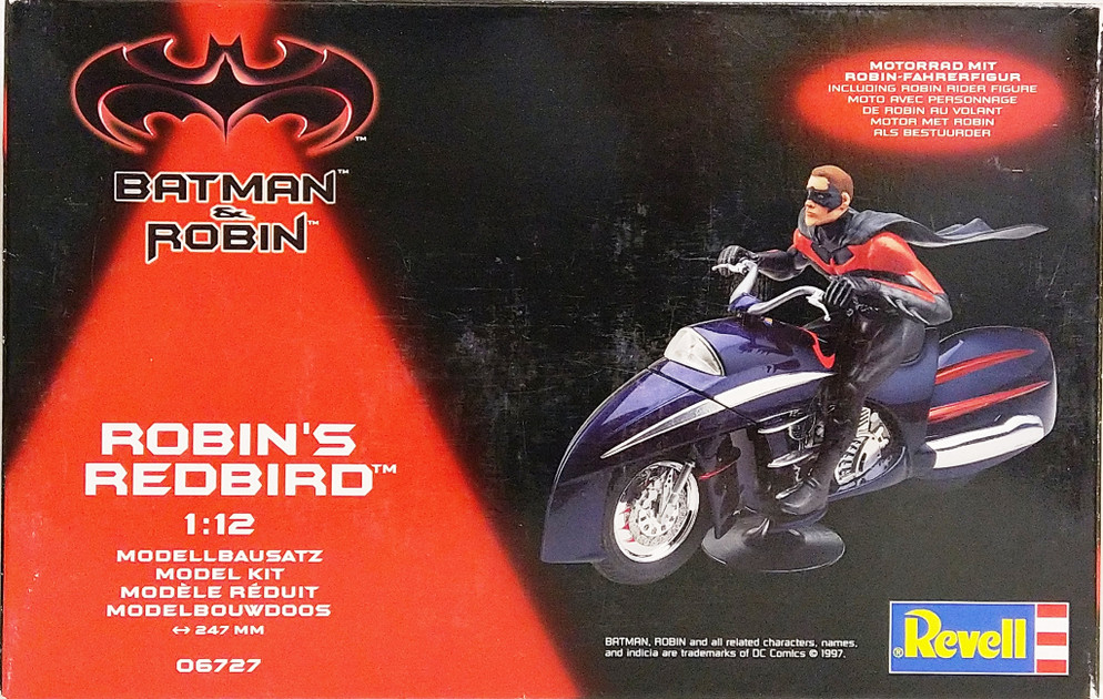 Batman & Robin, Robin's Redbird, pienoismalli, rakennussarja - Mallisto