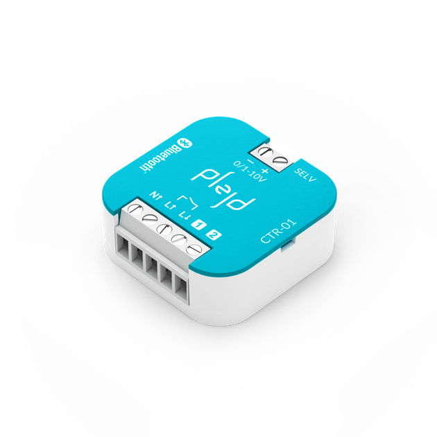 Plejd Rele/Valonsäädin CTR-01 - 3500VA Bluetooth – KOTIAUTOMAATIOKAUPPA.FI