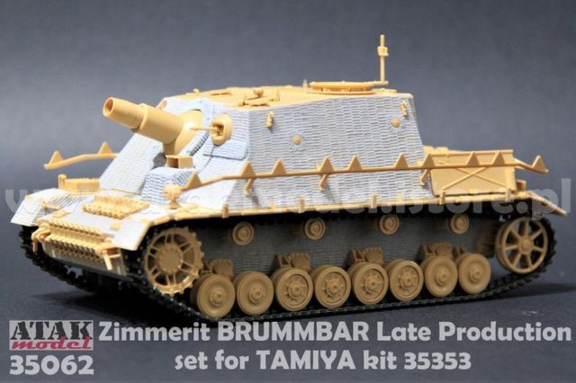 Zimmerit Brummbär Late Production (Tamiya Kit) 1/35