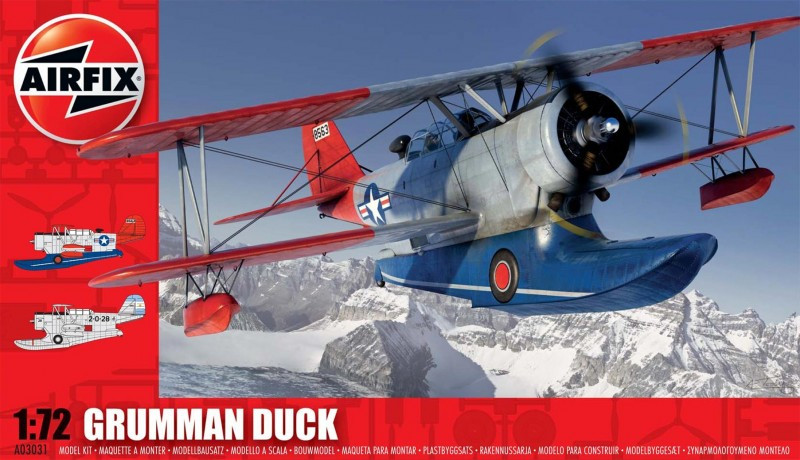 Grumman Duck J2F-6 floatplane 1/72