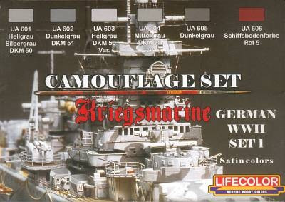 Kriegsmarine Color set 1 (6 colors)