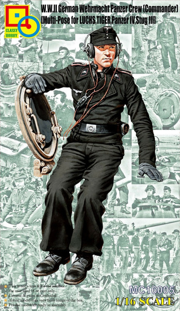 Wehrmacht Panzer Driver 1/16