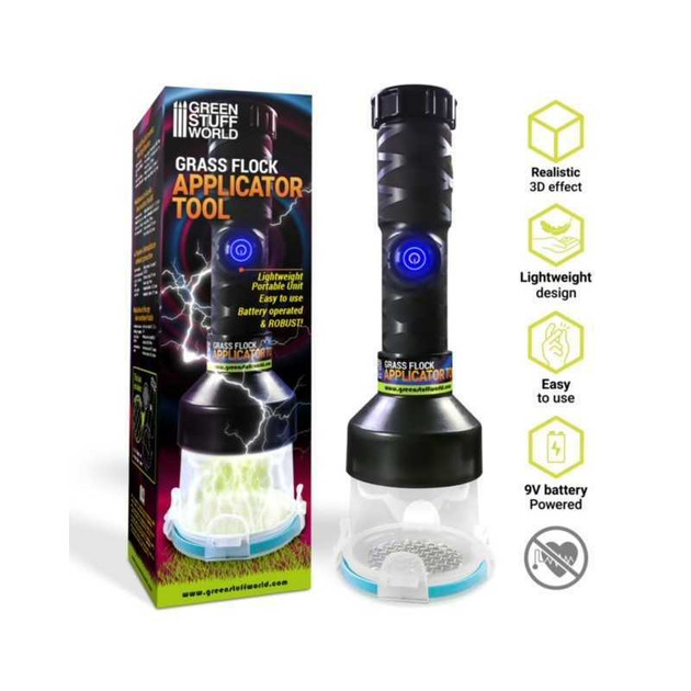 Grass Flock Applicator Tool