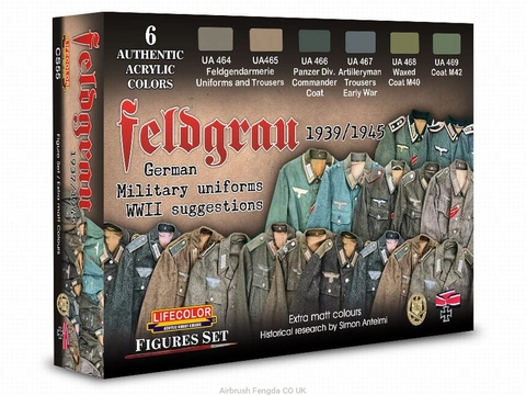 Feldgrau 1939/1945 German WWII Military Uniform Colors