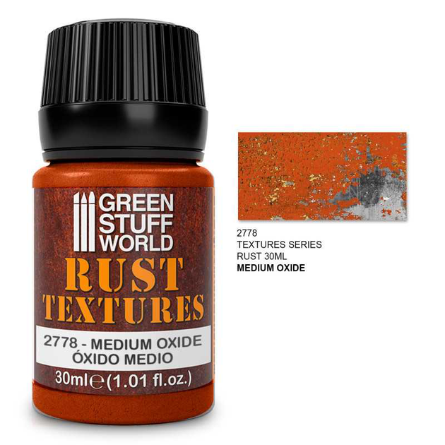Acrylic Rust Texture Medium Oxide Rust 30ml